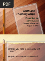 Math and Thinking Maps 1 | PDF | Teaching Mathematics | Cognitive Science