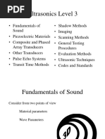 Ultrasonic Testing Formulas | PDF | Wavelength | Waves