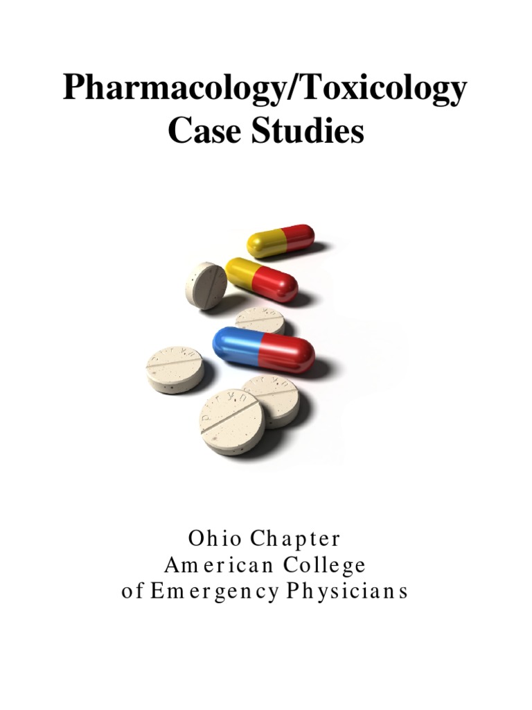 Pharmacology Toxicology Case Studies | PDF | Methanol | Medical Specialties