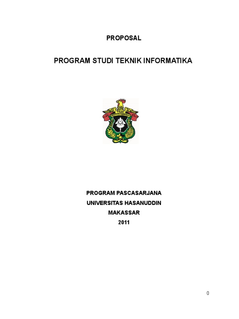 Proposal S2 TEKNIK INFORMATIKA | PDF