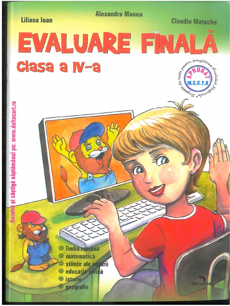 Evaluare Finala Clasa-a-IV-A PDF | PDF