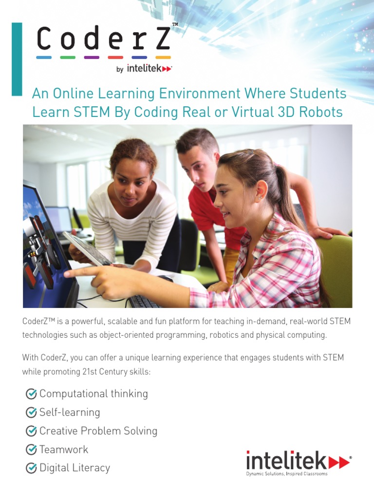 CoderZ Brochure | PDF | Science, Technology, Engineering, And Mathematics | Simulation