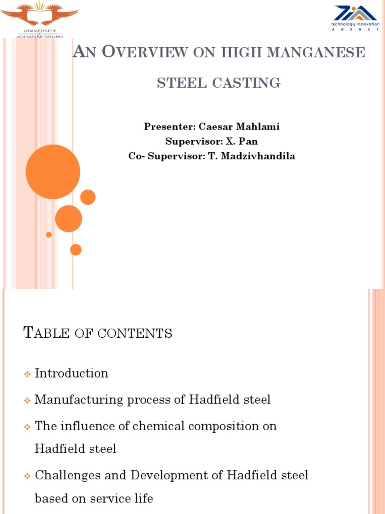 Hadfield Steel Casting | PDF | Manganese | Steel