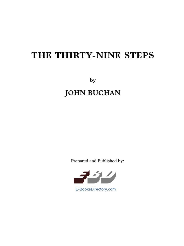 The Thirty Nine Steps | PDF | The Thirty Nine Steps