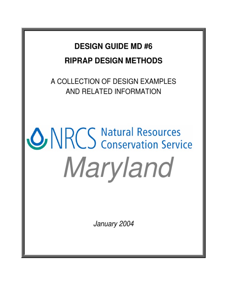 Riprap Design Methods | Download Free PDF | Nonwoven Fabric ...