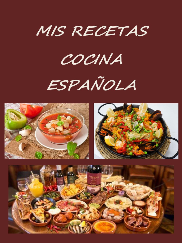 Mis Recetas | PDF | Cocina española | Berenjena
