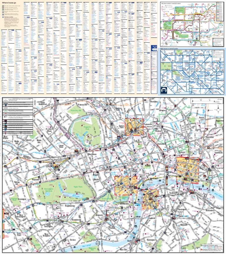 London Bus Route Overview | PDF | London | Public Transport