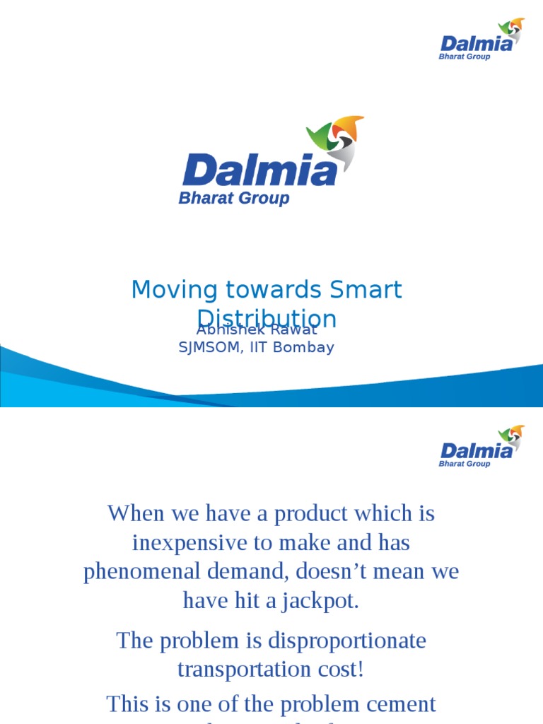 Smart Distribution Solutions for Cement Industry | PDF
