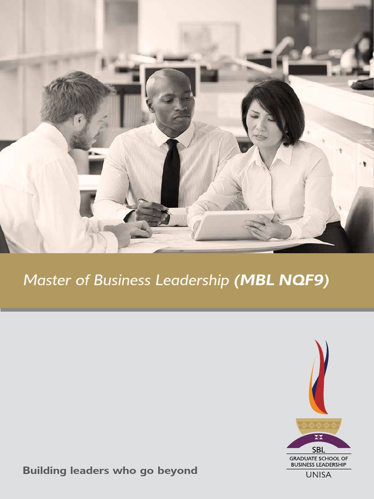 MBL Brochure | PDF | Strategic Management | Entrepreneurship