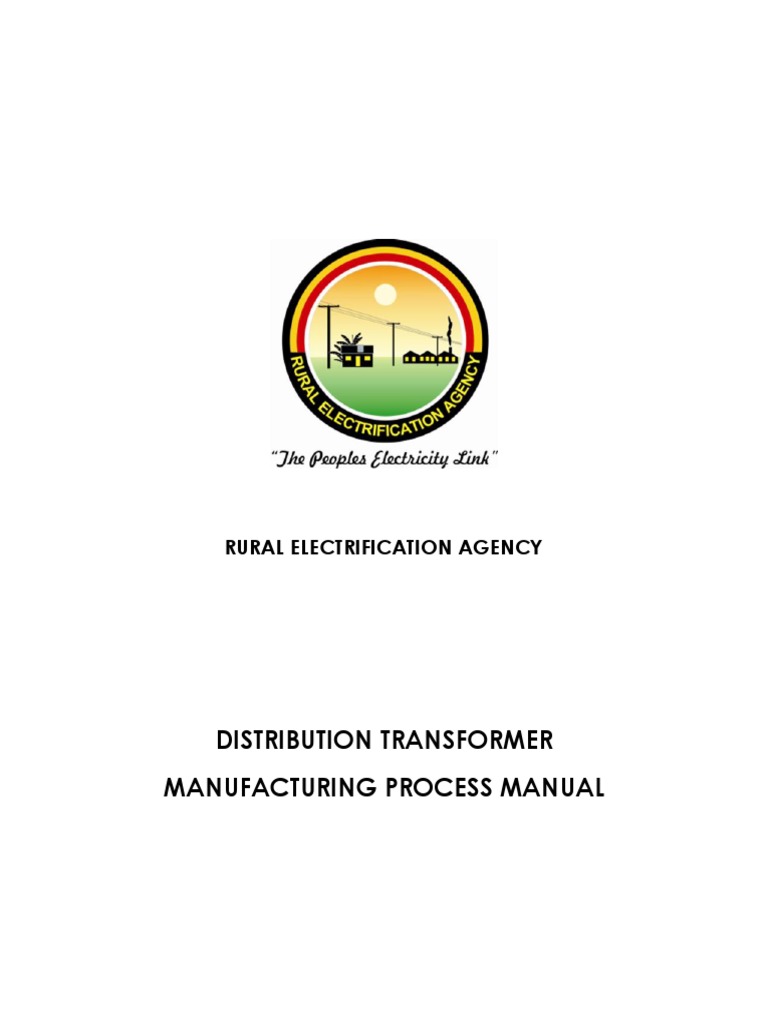 Distribution Transformer Manufacturing Process Manual | PDF ...