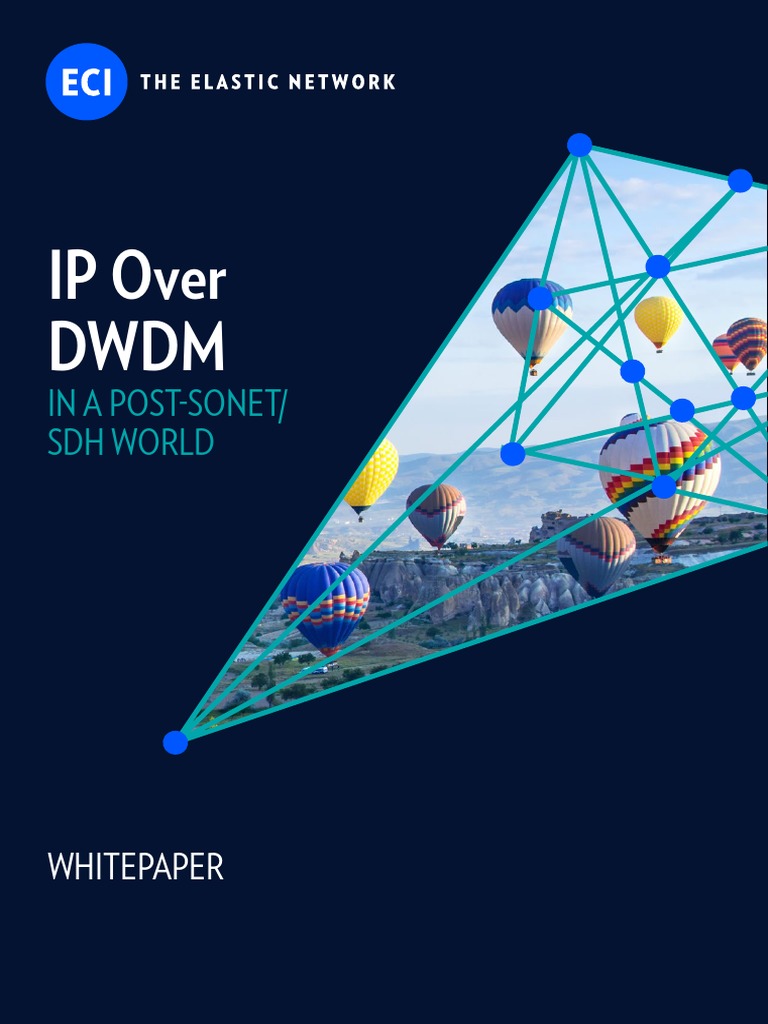 Eci Ip Over DWDM White Paper | PDF | Wavelength Division Multiplexing ...