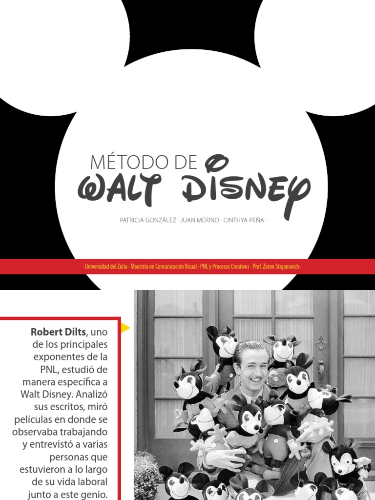 Metodo Walt Disney | PDF | Walt Disney | Creatividad