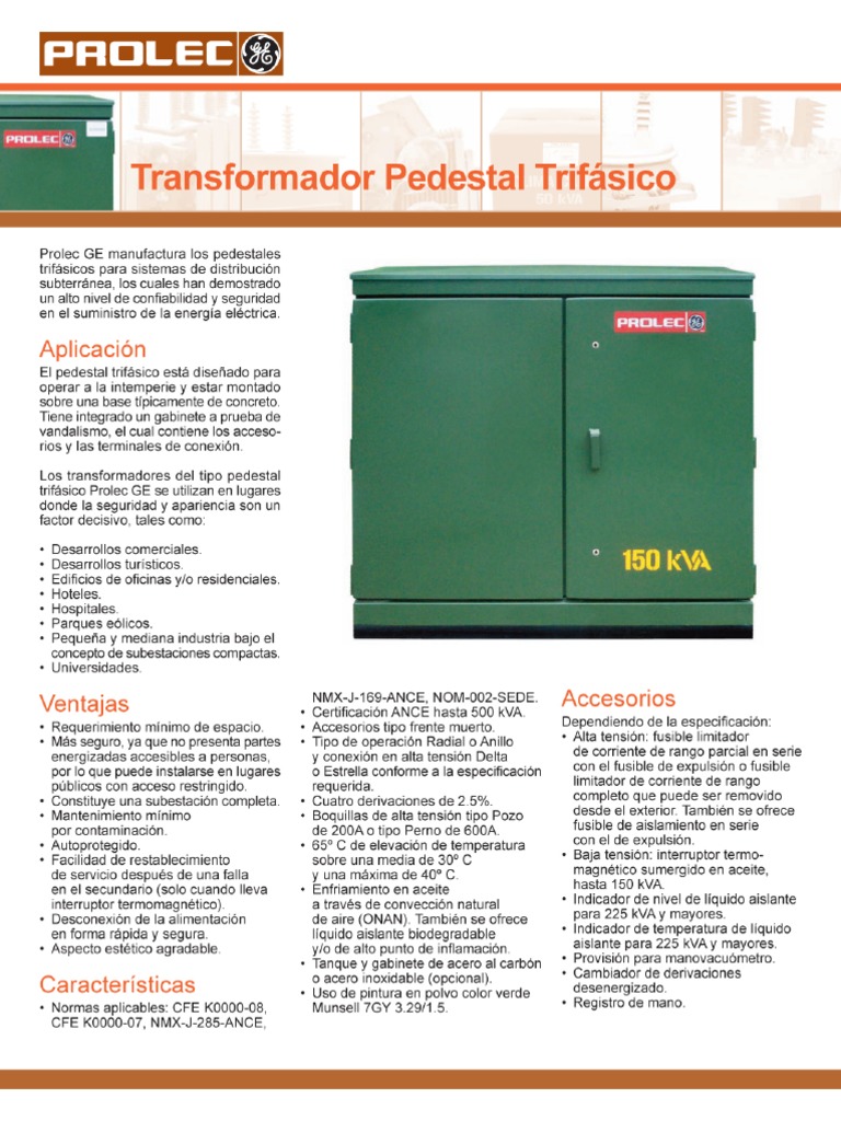 Catalogo Transformadores | PDF