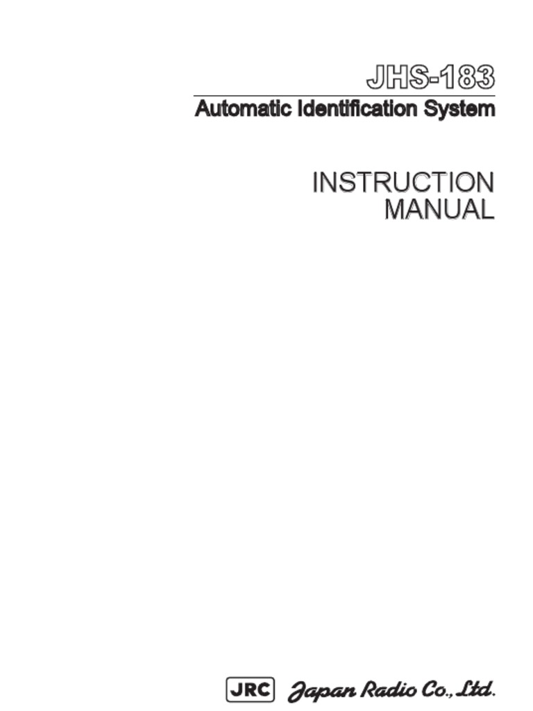JHS-183 Instruction Manual PDF | PDF | Electrical Connector ...
