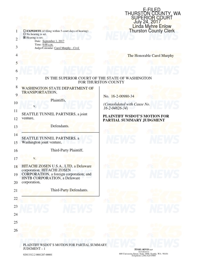 Motion For Summary Judgment | PDF | Summary Judgment | Argument
