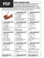 Kindergarten Fundations Unit 1 PDF | PDF