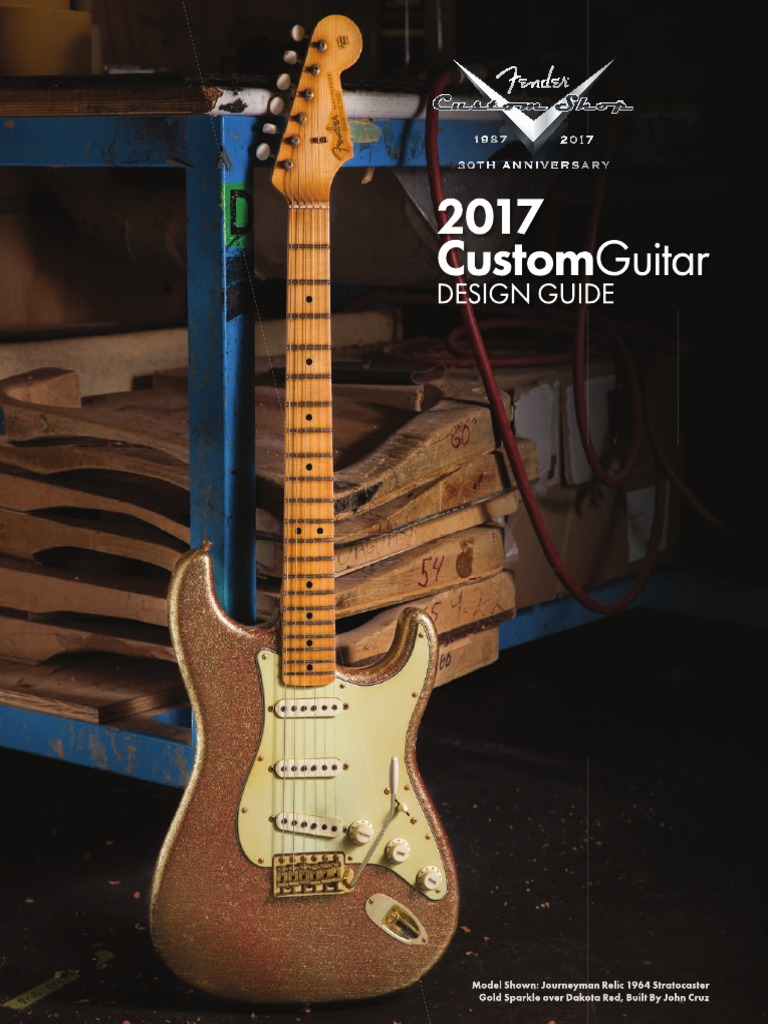 2017 Fender Custom Shop Design Guide | PDF | Celtic Musical Instruments ...
