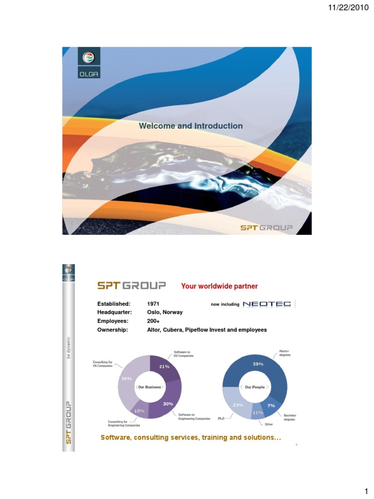 OLGA Application Overview and Features | PDF | Fluid Dynamics ...