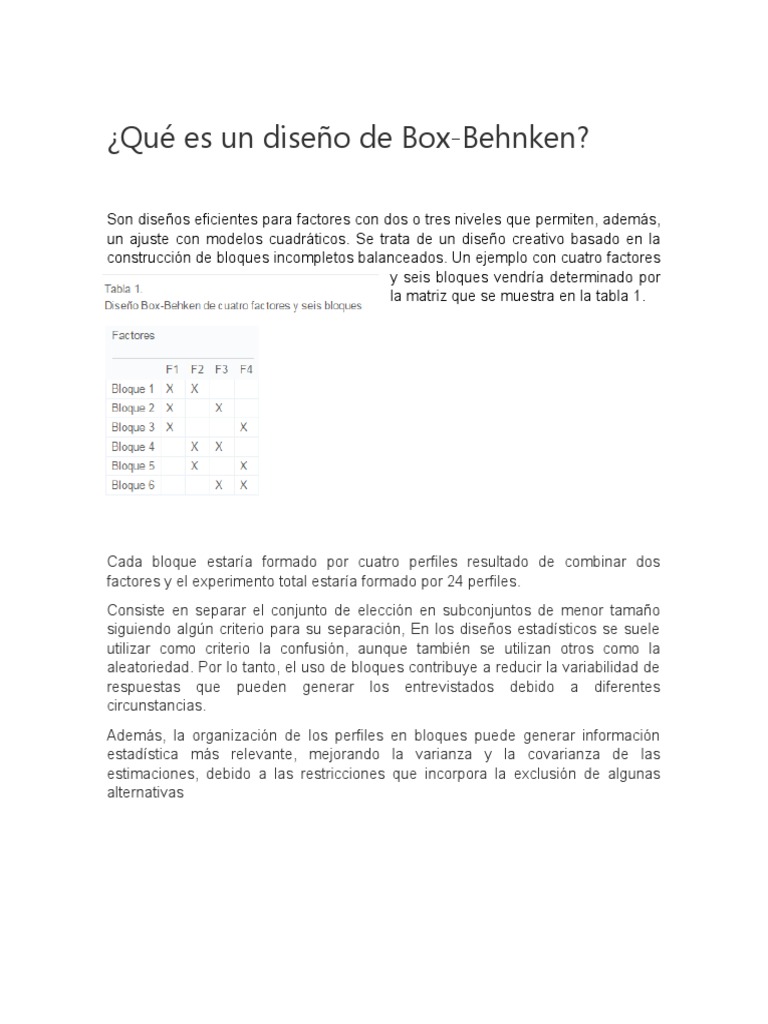 Qué Es Un Diseño de Box | PDF