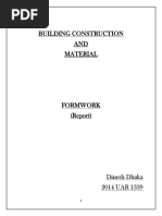 Design and Calculation of Formwork Requirement of Slabs | PDF ...