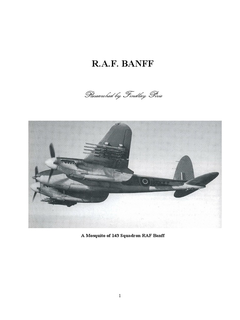 RAF Banff | PDF | Aviation | Military Organization