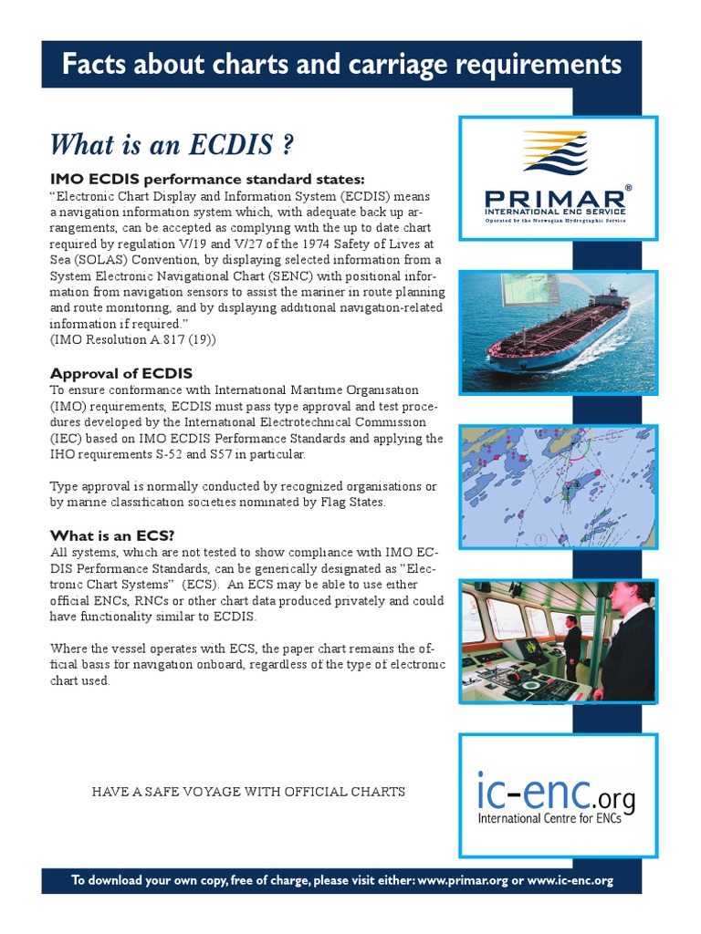 What Is An ECDIS ?: Facts About Charts and Carriage Requirements | PDF ...