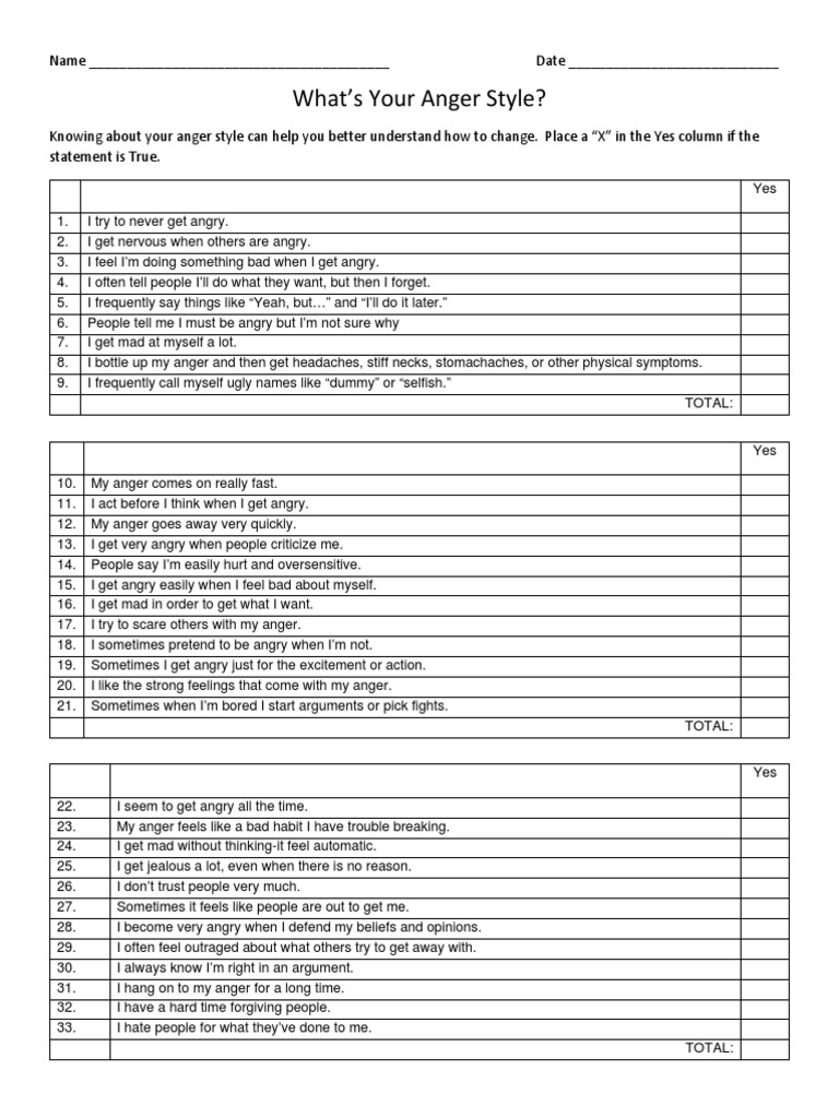 Anger Style | PDF | Anger | Behavioural Sciences