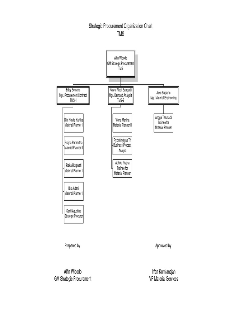 Visio-Organization Chart TMS | PDF