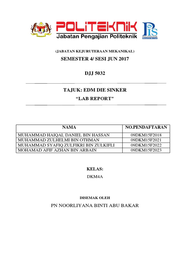 Lab Report Edm | PDF