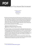 Drow Language Dictionary and Translator | PDF | Dungeons & Dragons | Elves