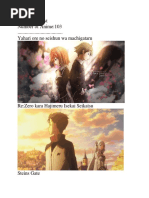 Anime Characters with Split Personalities | PDF