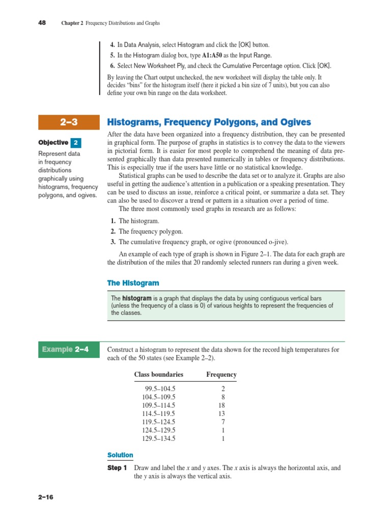 Statistics Diagrams PDF | PDF | Histogram | Mode (Statistics)