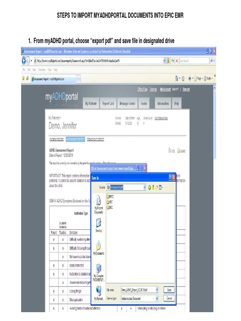Importing Documents into Epic EMR | PDF