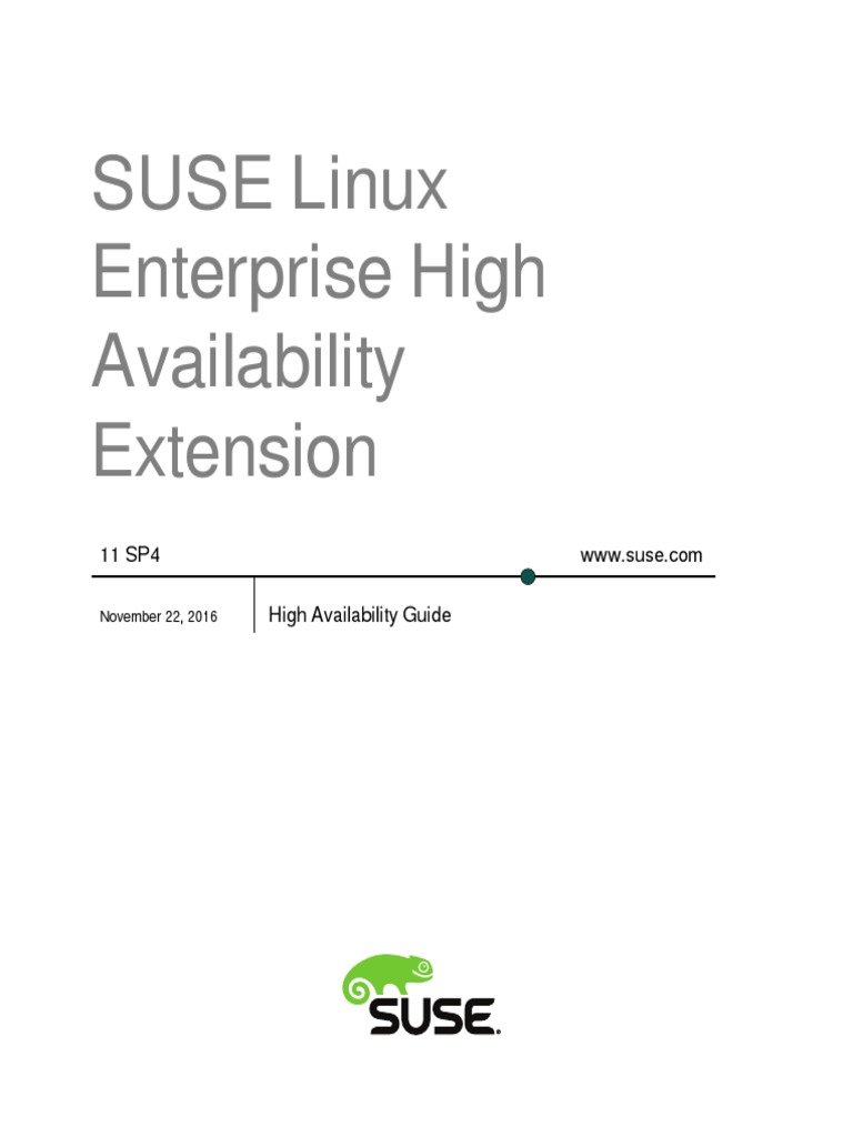 SUSE Linux Cluster | PDF | Computer Cluster | Web Server