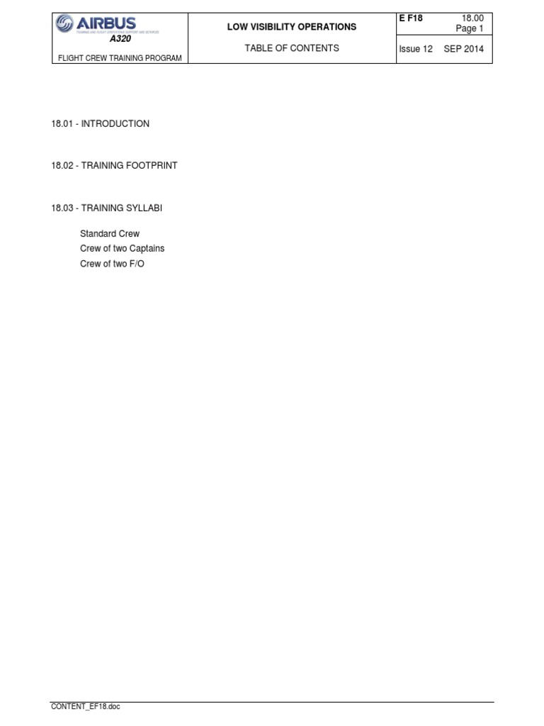 EF18 | PDF | Aeronautics | Aerospace Engineering