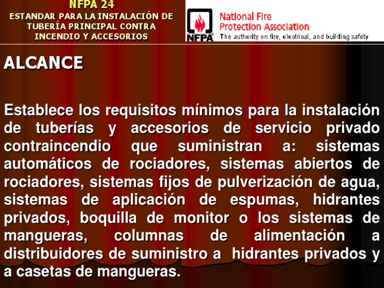 Nfpa 24 | PDF
