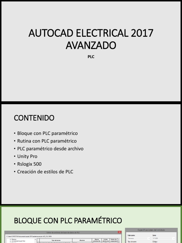 AutoCAD Electrical - PLC | PDF