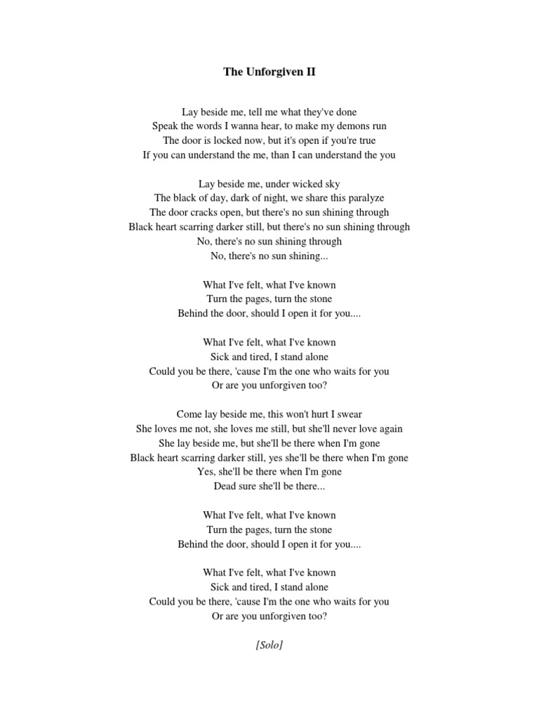 The Unforgiven II | Entertainment (General) | Leisure