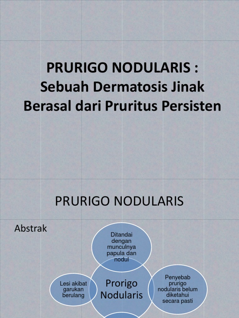 Prurigo Nodularis | PDF