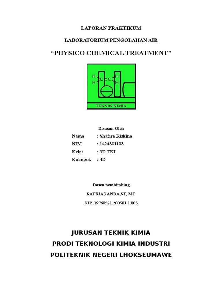 Physico Chemical Water Treatment 2 | PDF