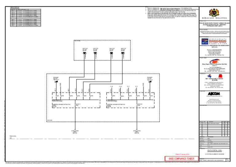 MRT M&E Drawing | PDF | Power Engineering | Rail Infrastructure