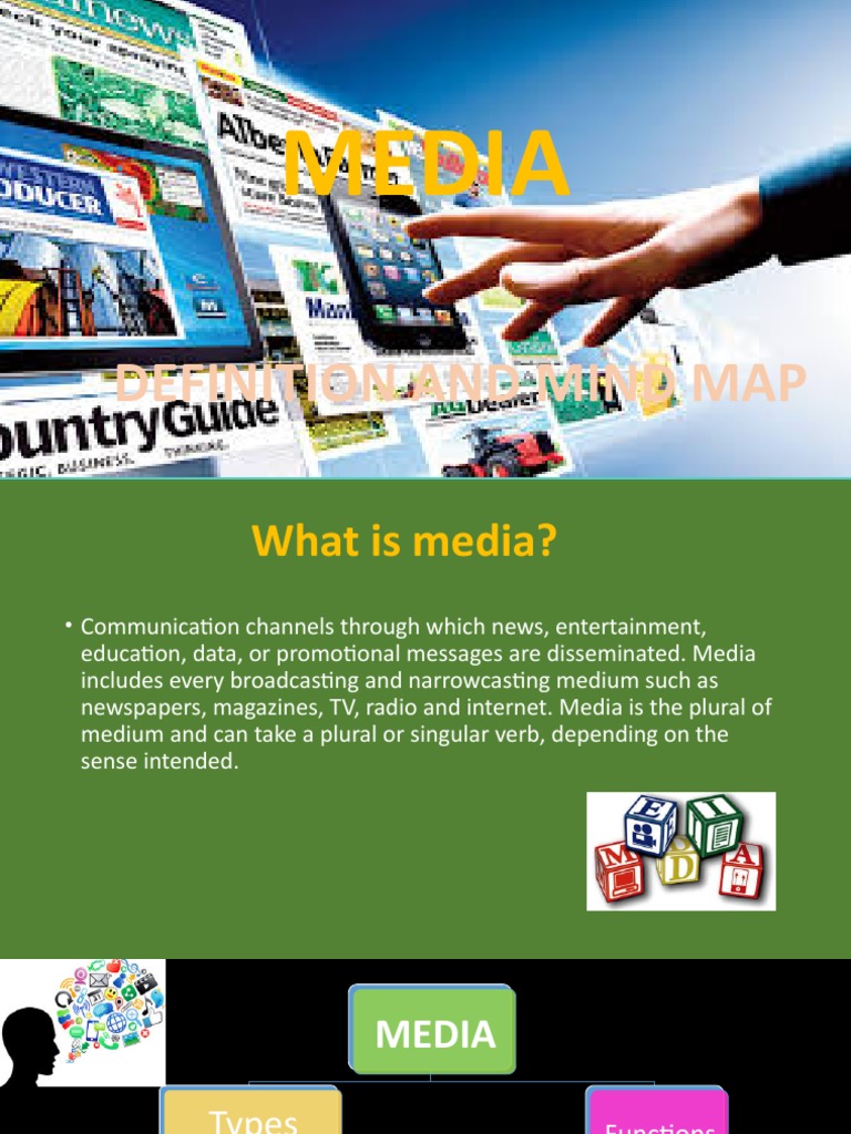 Media: Definition and Mind Map | PDF