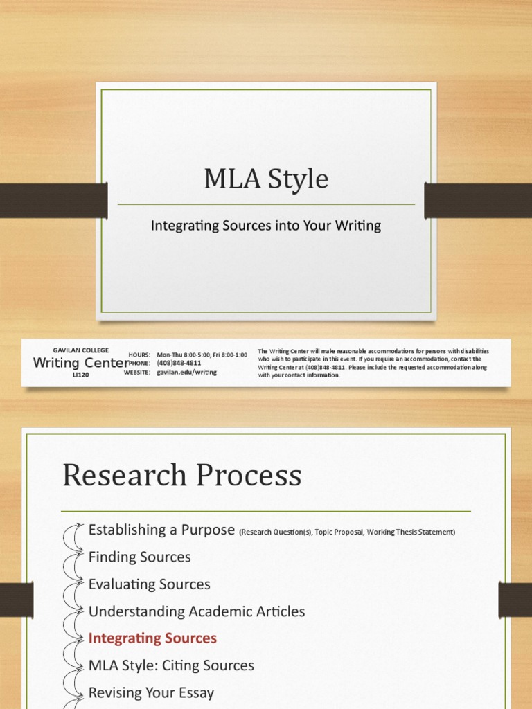 Integrating Sources in MLA Style | PDF | Extraversion And Introversion ...