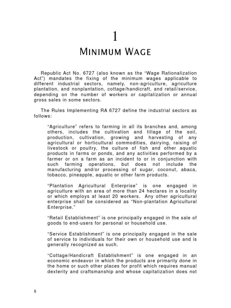 1.1 Minimum Wage - Philippines - Copy.pdf | Metro Manila | Luzon