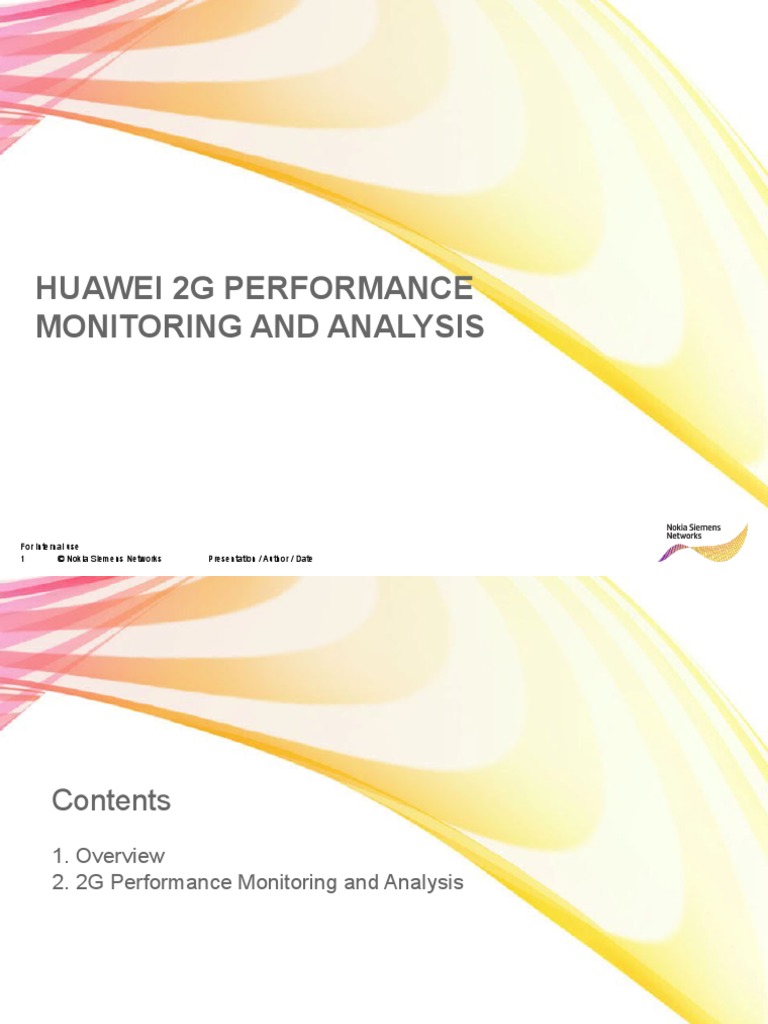2G Huawei Performance Monitoring | PDF | Network Congestion ...
