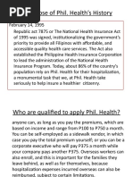 PhilHealth Z Benefit Package Overview | PDF | Business