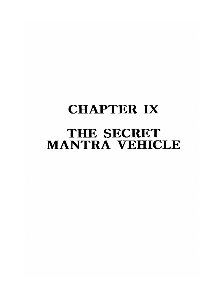 The Secret Mantra Vehicle: An Exploration of the Superior Methods and ...