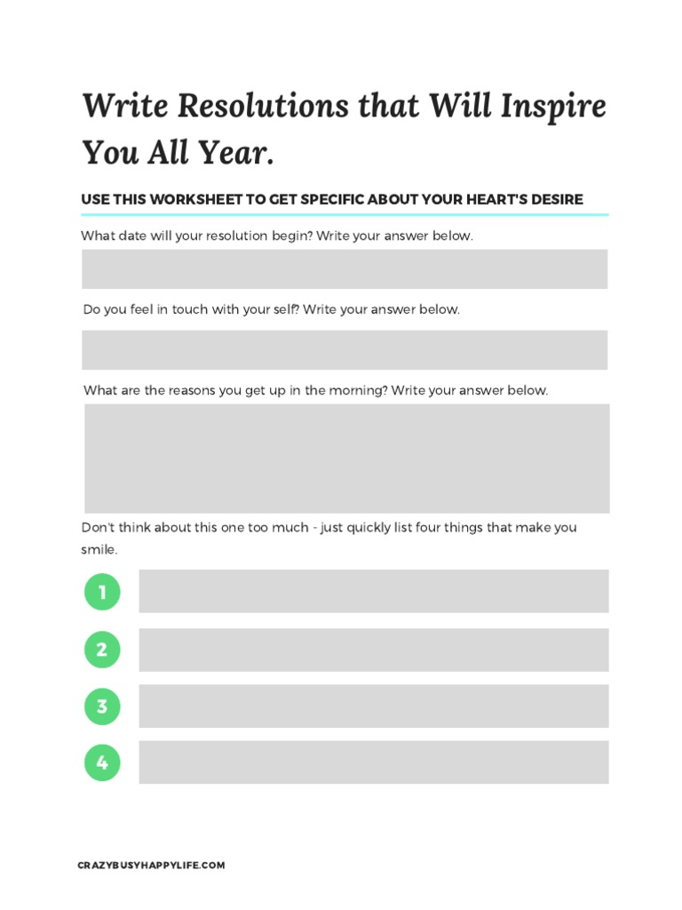 Crafting Meaningful Resolutions to Enhance Well-Being and Pursue ...
