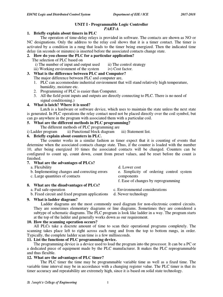 PLC Timers and Counters Explained | PDF | Programmable Logic Controller | Relay