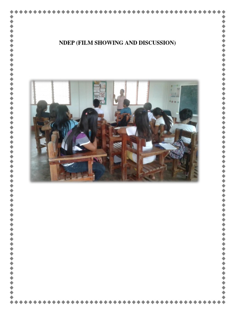 Ndep (Film Showing and Discussion) | PDF